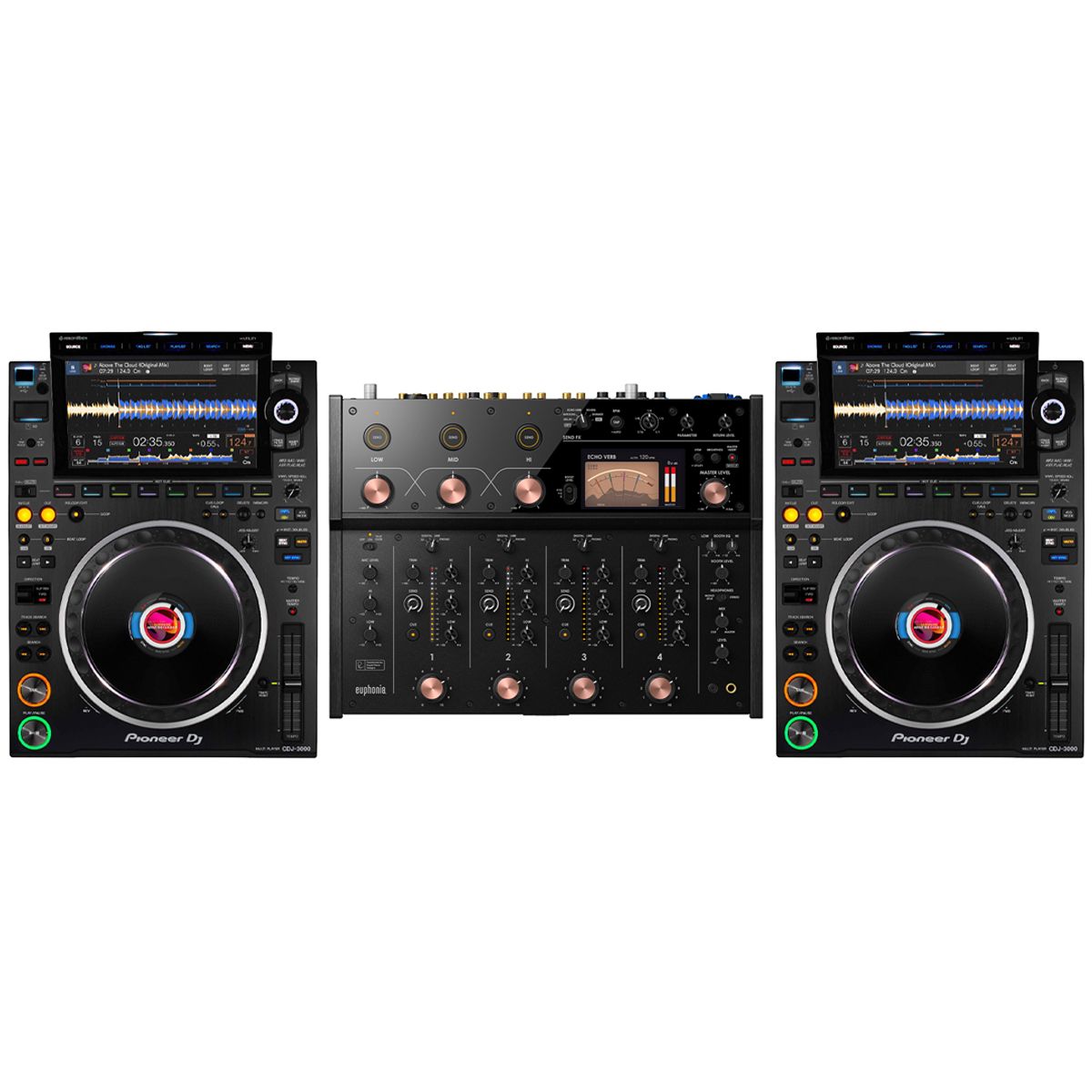 Pioneer DJ CDJ-3000 (Pair) & Alphatheta Euphonia | DJ Tech Direct